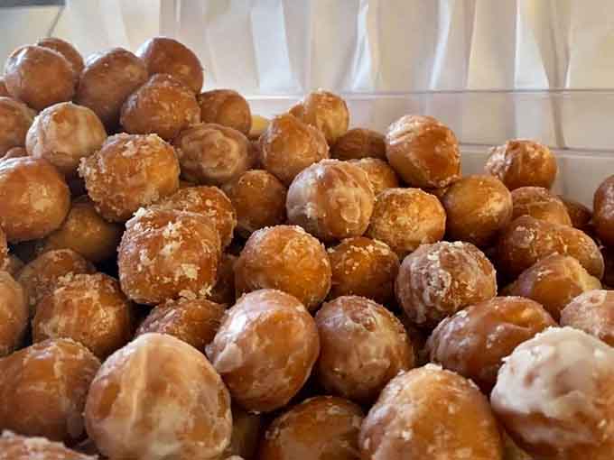 Donut holes: proof that good things really do come in small, perfectly poppable packages you can't stop eating.