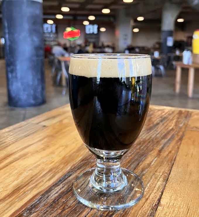 Dark as midnight and twice as mysterious, this barrel-aged beauty proves that good things really do come to those who wait patiently.