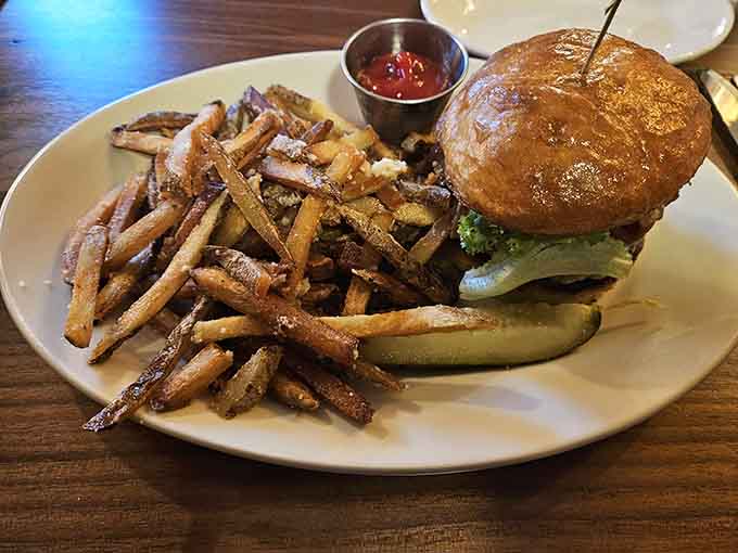 The legendary burger with hand-cut fries that's launched a thousand return trips and zero regrets about the drive.