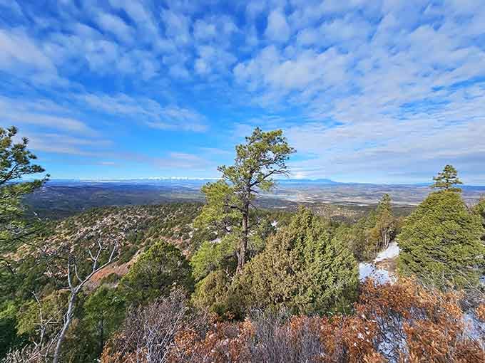 Fisher's Peak rises in the distance, reminding you that affordable living comes with million-dollar views.