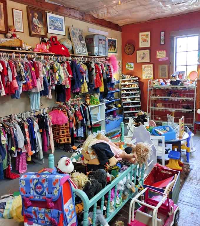 Kids' clothes and toys that prove one person's outgrown treasures are another family's perfect finds waiting to happen.