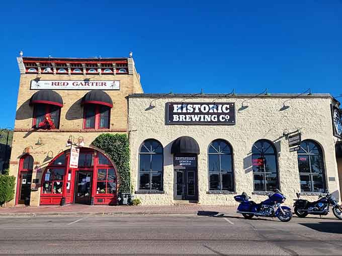 Historic Brewing Company occupies one of those buildings that makes you wonder what stories these brick walls could tell.