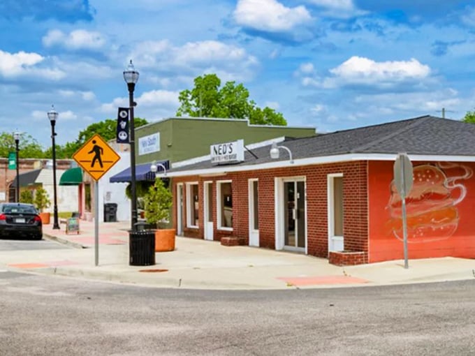 Sunny afternoons in Aynor are perfect for exploring local gems like Ned&rsquo;s for a quick bite or a relaxing stroll.