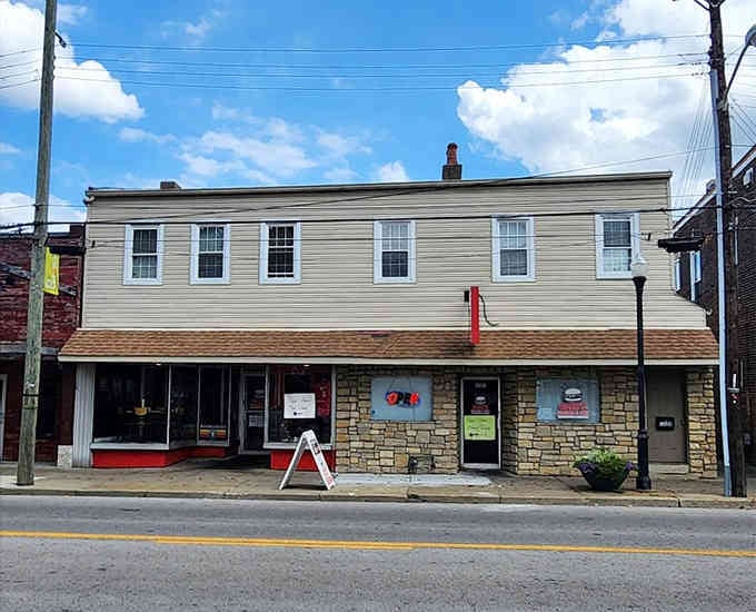 This classic neighborhood storefront has that timeless appeal that makes you feel right at home immediately.