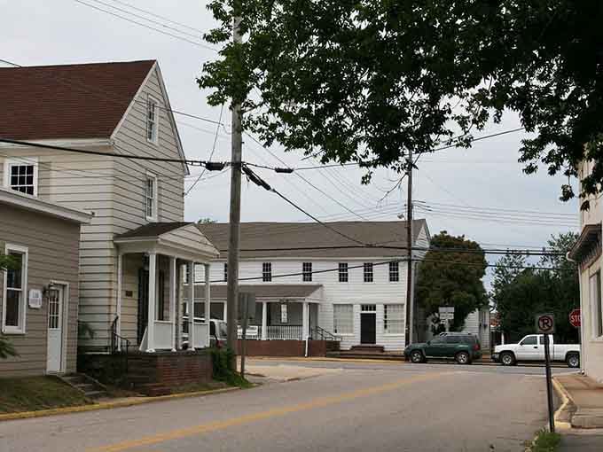 Eastville's quiet intersection speaks volumes about small-town America&mdash;where simplicity and history converge in perfect harmony.