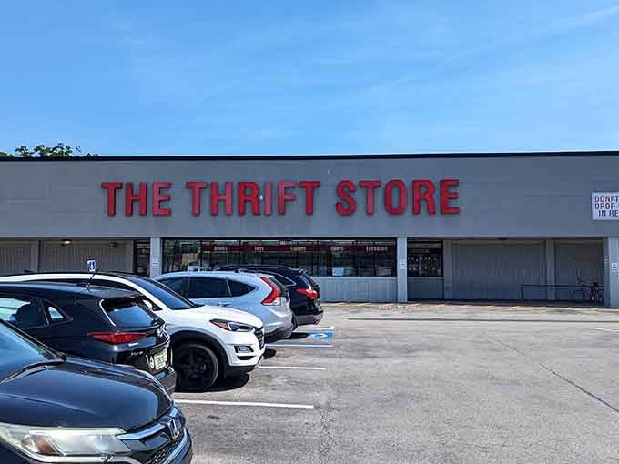 When a store simply calls itself "The Thrift Store," that's the confidence of a place that delivers exactly what it promises.