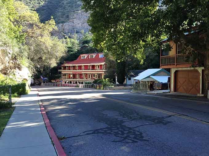 Shaded canyon streets in Bisbee offer cool respites where quirky charm and affordable living create an artist's retirement paradise.