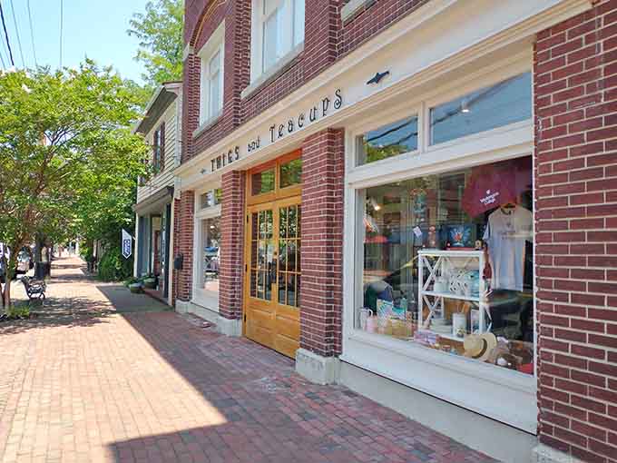 These brick-fronted shops along the main drag offer treasures you won't find in any mall, guaranteed to surprise you.