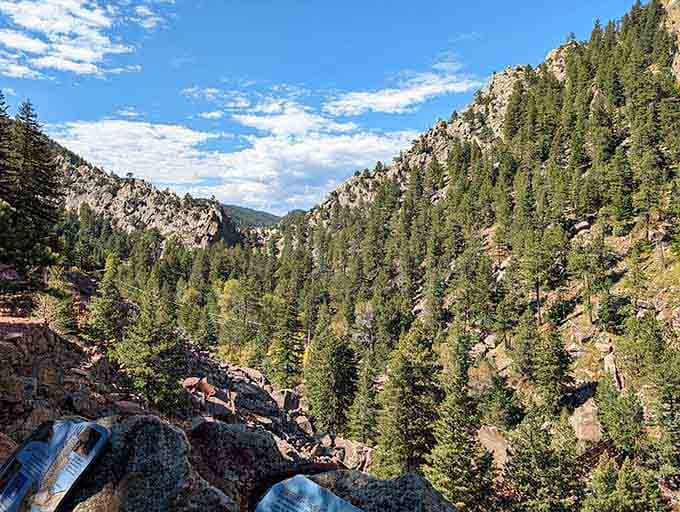 The canyon's rugged beauty reminds you why John Wayne movies always looked so darn good on screen.