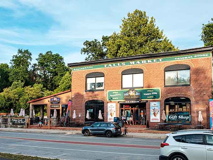 Falls Market is where hikers, bikers, and ice cream lovers all unite under one welcoming roof.