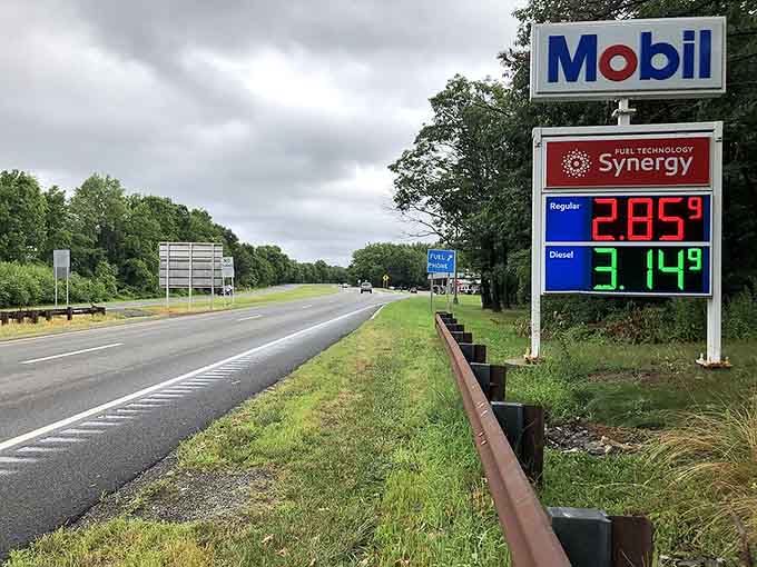 Even the gas prices can't diminish the beauty of this tree-canopied drive through South Jersey's quieter corners.
