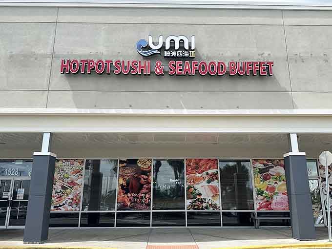 Those tempting food photos in the windows showcase exactly what awaits inside this Brandon buffet destination.