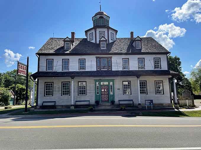 The distinctive cupola crowning this German-style building has been a landmark since before your great-grandparents were born.