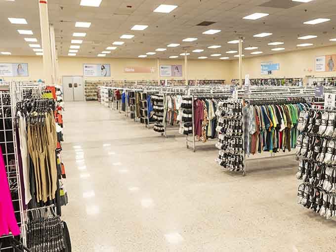 Clean, well-lit aisles make browsing a pleasure rather than the chaotic jumble you might expect from thrifting.