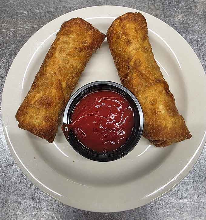 A cheesesteak egg roll is the kind of brilliant fusion that makes you wonder why everywhere doesn't serve these.