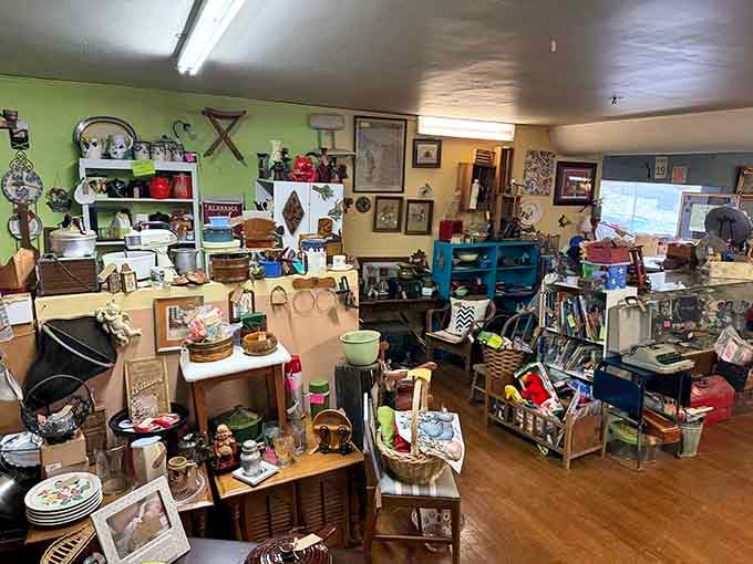 One person's attic cleanout becomes your next conversation-starting home decor in this treasure-filled wonderland.