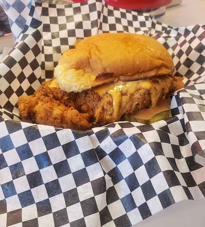 The Bird brings serious game with breaded chicken that's golden, crispy, and ready for its close-up.