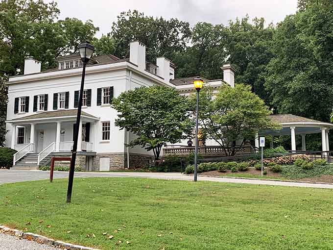 The Liriodendron Mansion stands as elegant proof that Bel Air takes its history seriously without being stuffy.