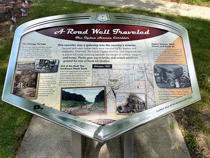 Route 66 history lives on in Berwyn, where the Mother Road's legacy is preserved for future generations.