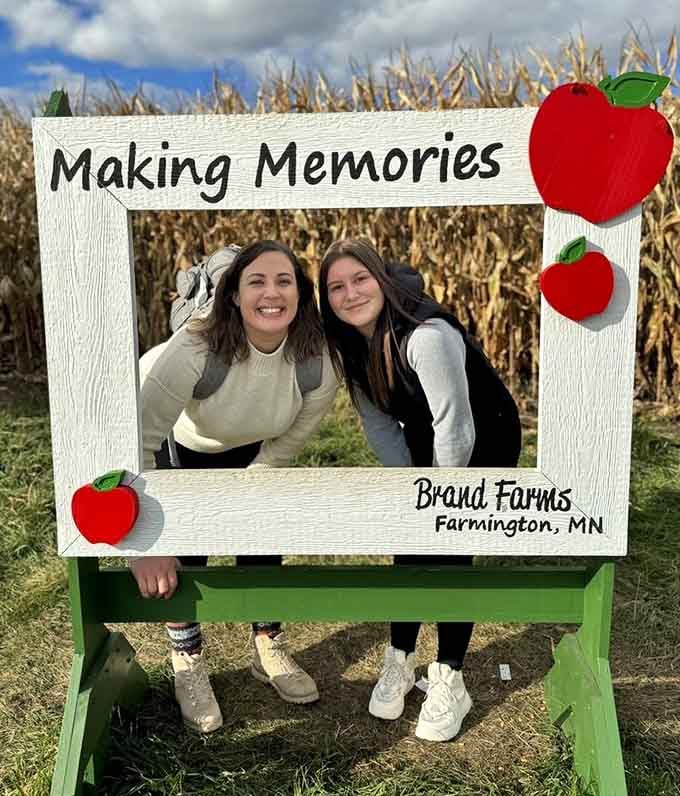 Photo frames scattered throughout let families capture memories without hiring a professional photographer for once.