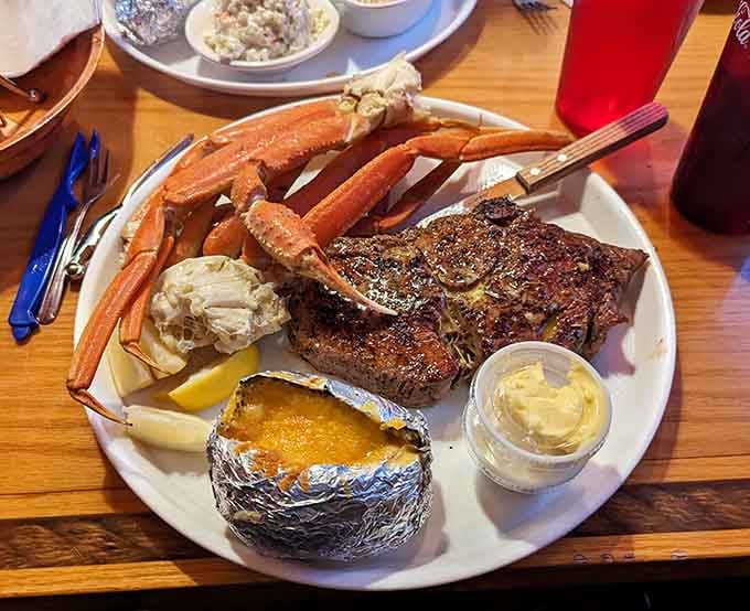 Surf and turf done right: when you can't decide between land and sea, just conquer both territories.
