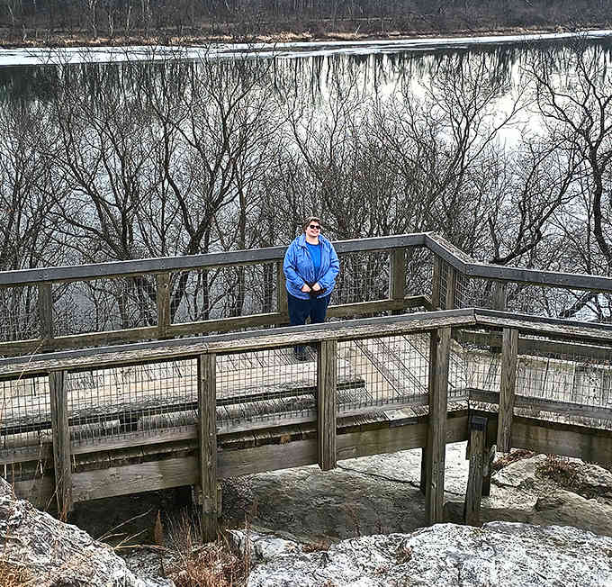 Winter hiking rewards the brave with solitude and stunning river views that make the cold fingers totally worth it.