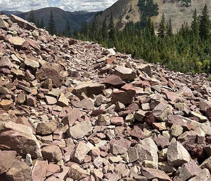 Rocky sections test your ankles and your resolve, but hey, nobody said paradise came with a paved parking lot attached.