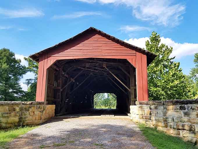 Mary's River Covered Bridge stands as a beautiful reminder that some traditions are worth preserving and celebrating.