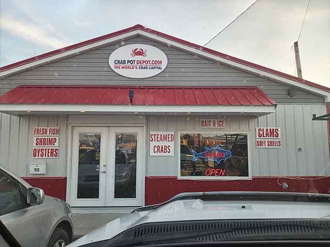 When a building proudly declares itself the World's Crab Capital, you don't argue, you just get hungry immediately.