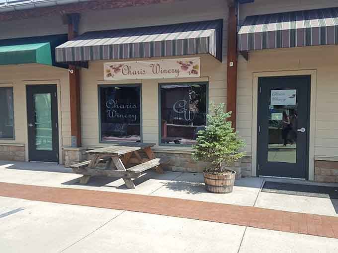 A winery tucked into downtown's fabric, where picnic tables await and wine flows easier than weekend traffic.