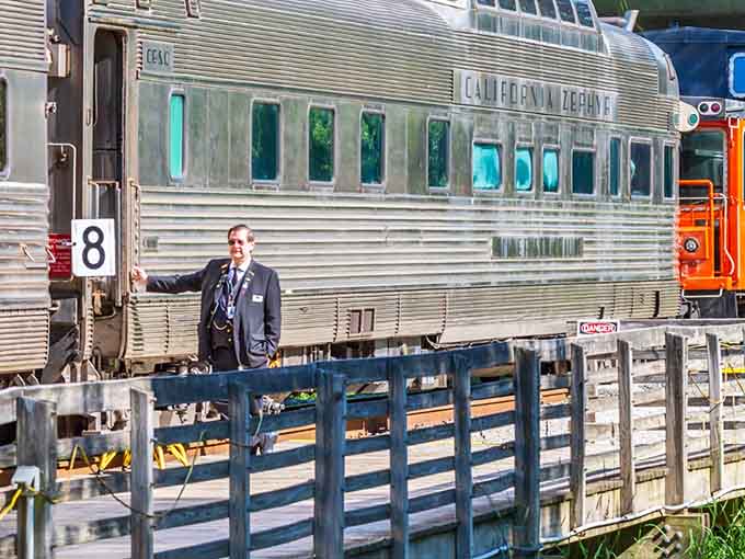 The California Zephyr vibes are strong here, bringing classic American rail travel right to Northeast Ohio.