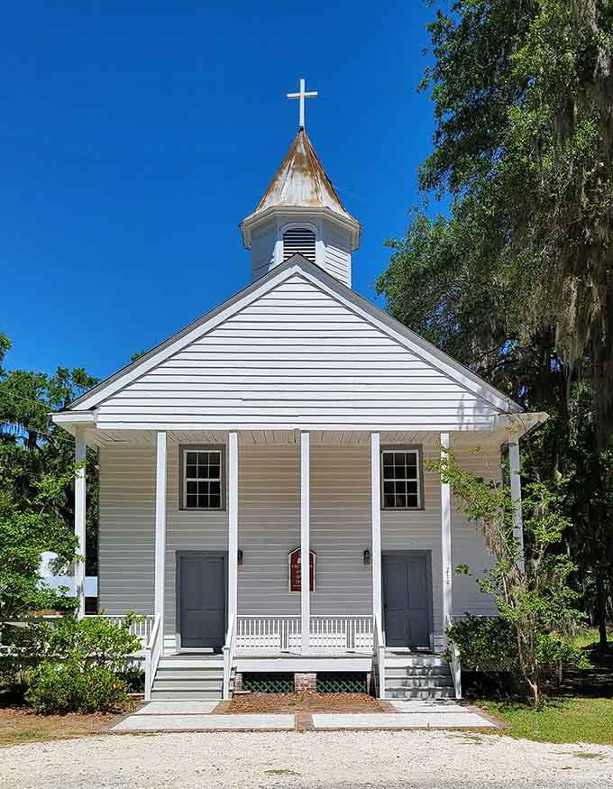 The First Union African Baptist Church stands as a beautiful testament to history, faith, and the enduring spirit of Daufuskie's Gullah community.