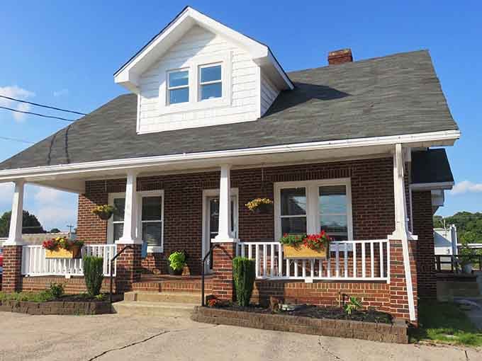 Charming bungalows with front porches remind you that home ownership doesn't require winning the lottery here.
