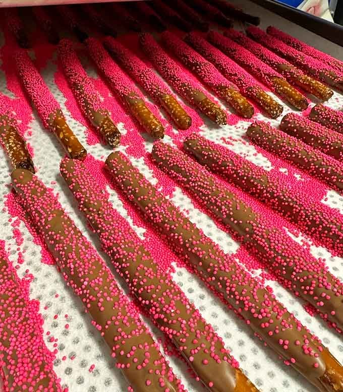 Chocolate-covered pretzels deliver that sweet-salty magic that somehow fixes everything wrong with the world, temporarily at least.