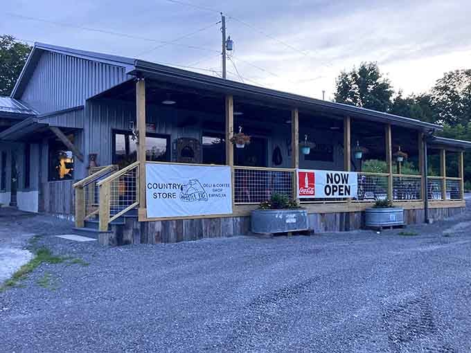 A country store that actually serves the country, not just tourists looking for rustic Instagram moments.