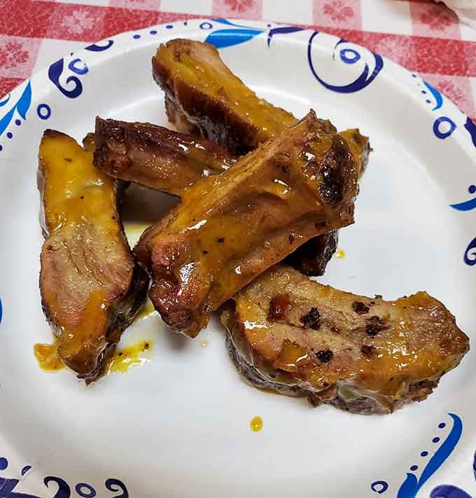 Ribs so tender they're practically falling apart before they even reach your plate. Pure perfection.