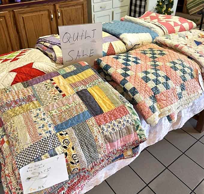 Handmade quilts that represent countless hours of dedication and artistry, each one a functional masterpiece worth treasuring forever.