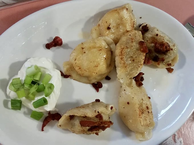 Those caramelized edges and bacon pieces transform simple dumplings into something your grandmother would absolutely approve of wholeheartedly.