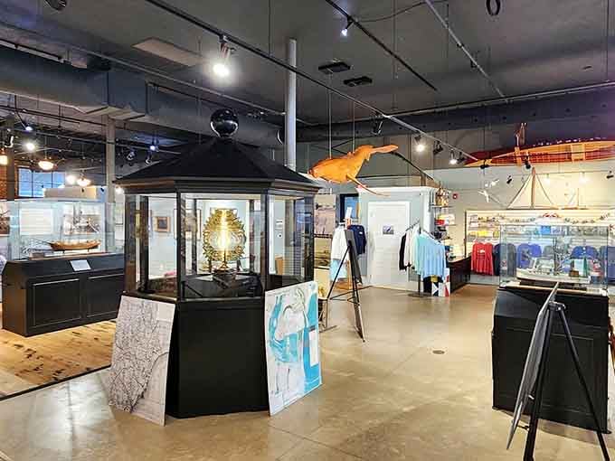 Inside the Maritime Museum, where Georgetown's seafaring stories come alive through fascinating exhibits and artifacts.