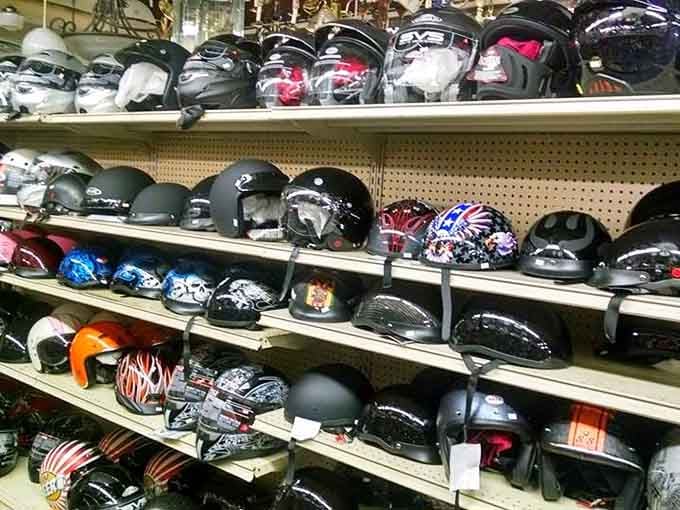 Motorcycle helmets in every style, because protecting your noggin shouldn't cost a fortune either.