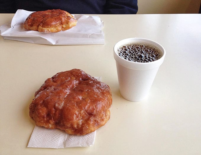 Those apple fritters with coffee prove that some mornings are just meant to be legendary.