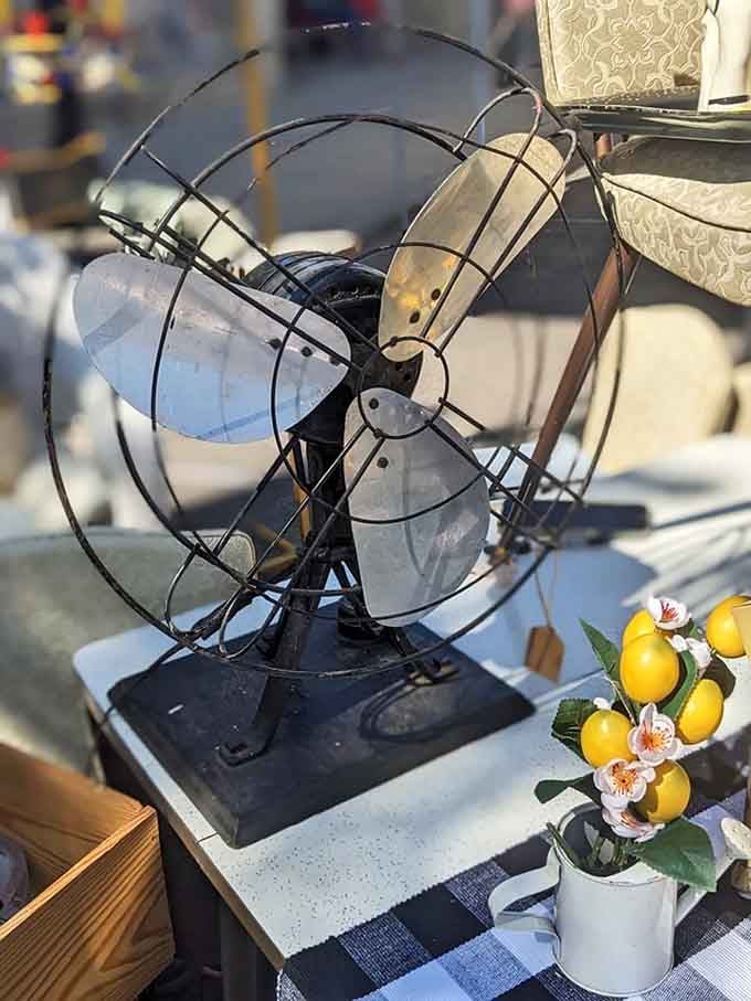 This old electric fan still has more character than anything you'll find at a big box store.