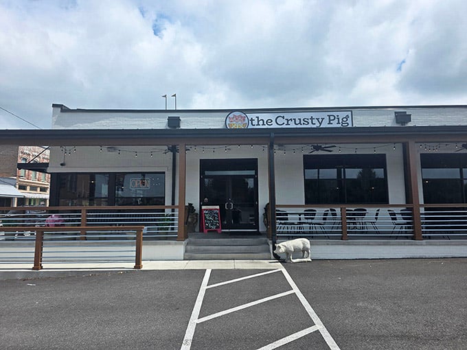 The Crusty Pig delivers exactly what its name promises: seriously good barbecue without any pretentious foodie nonsense getting involved.