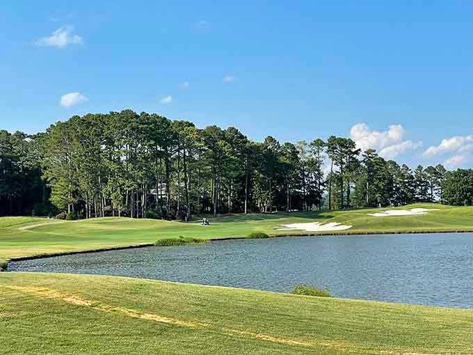 RTJ Golf Trail at Hampton Cove offers pristine fairways where your worst shot still comes with spectacular views.