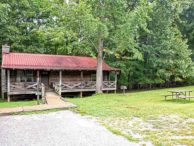Rustic cabins that prove "roughing it" can include electricity and zero bears in your living room.