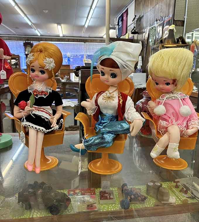These wide-eyed dolls from the 1960s are either adorably nostalgic or slightly unsettling, depending on your childhood memories.