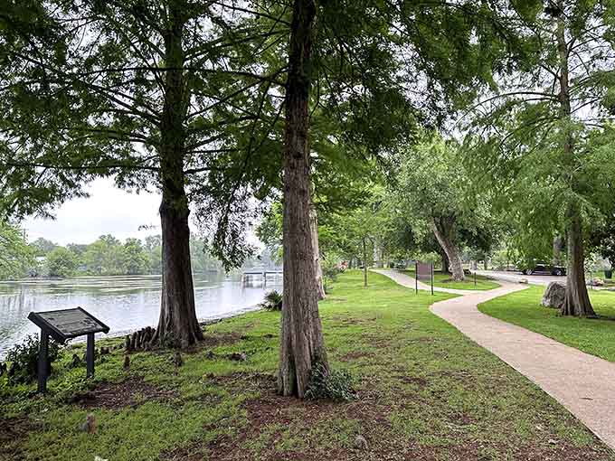 Tree-lined paths that practically beg you to slow down, take a breath, and remember what relaxation actually feels like.