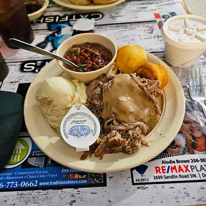 Roast beef dinner with all the fixings, because sometimes you need comfort food that feels like a warm Southern hug.
