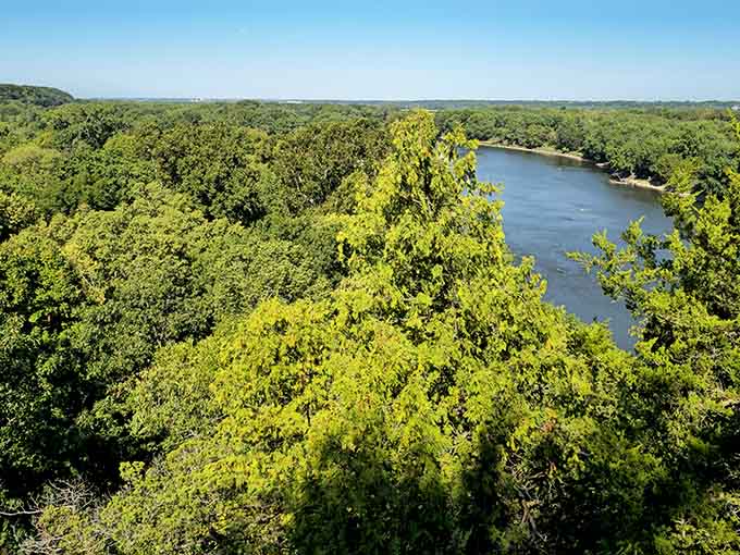 When the canopy opens up to reveal the river below, you'll understand why people keep coming back.