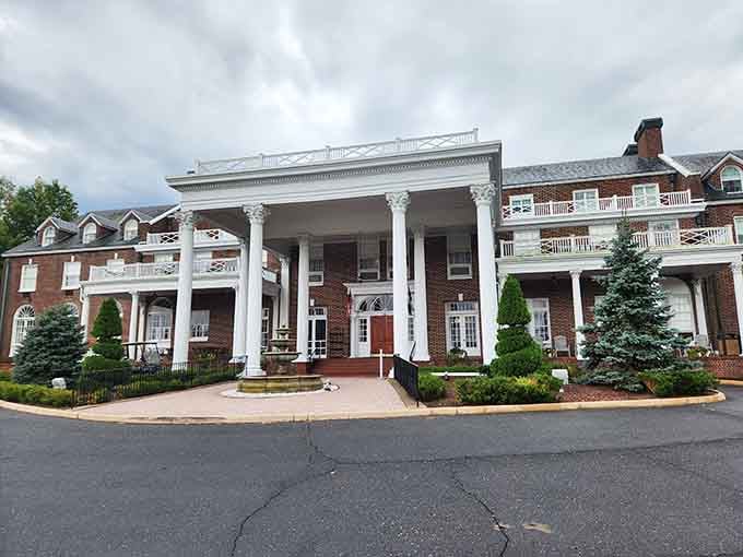 Classic columns and Southern elegance meet in a building that knows how to make a first impression.